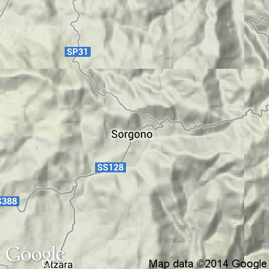 Mappa di Sorgono, Cartine Stradali e Foto Satellitari