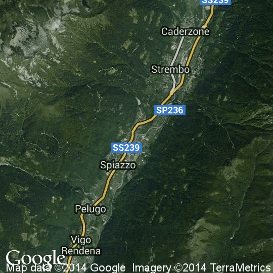 Mappa di Spiazzo, Cartine Stradali e Foto Satellitari