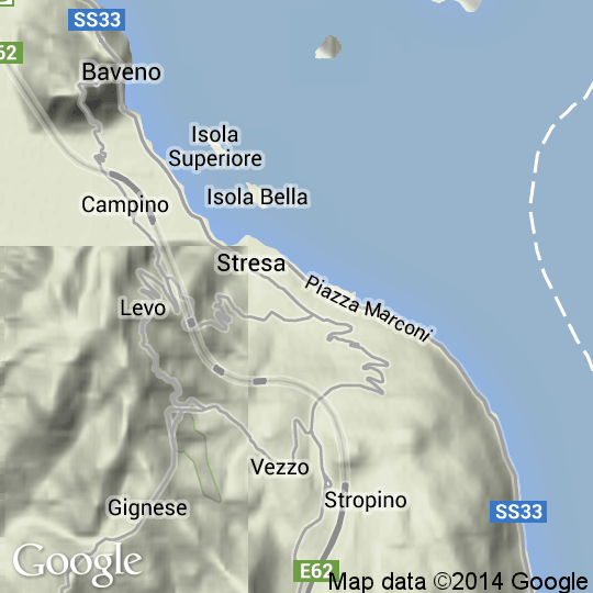 Mappa di Stresa, Cartine Stradali e Foto Satellitari