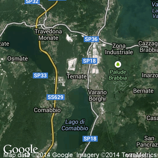 Mappa di Ternate, Cartine Stradali e Foto Satellitari