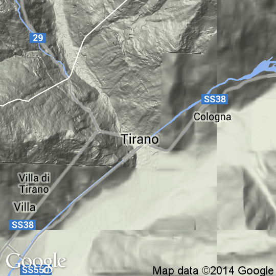 Mappa di Tirano, Cartine Stradali e Foto Satellitari