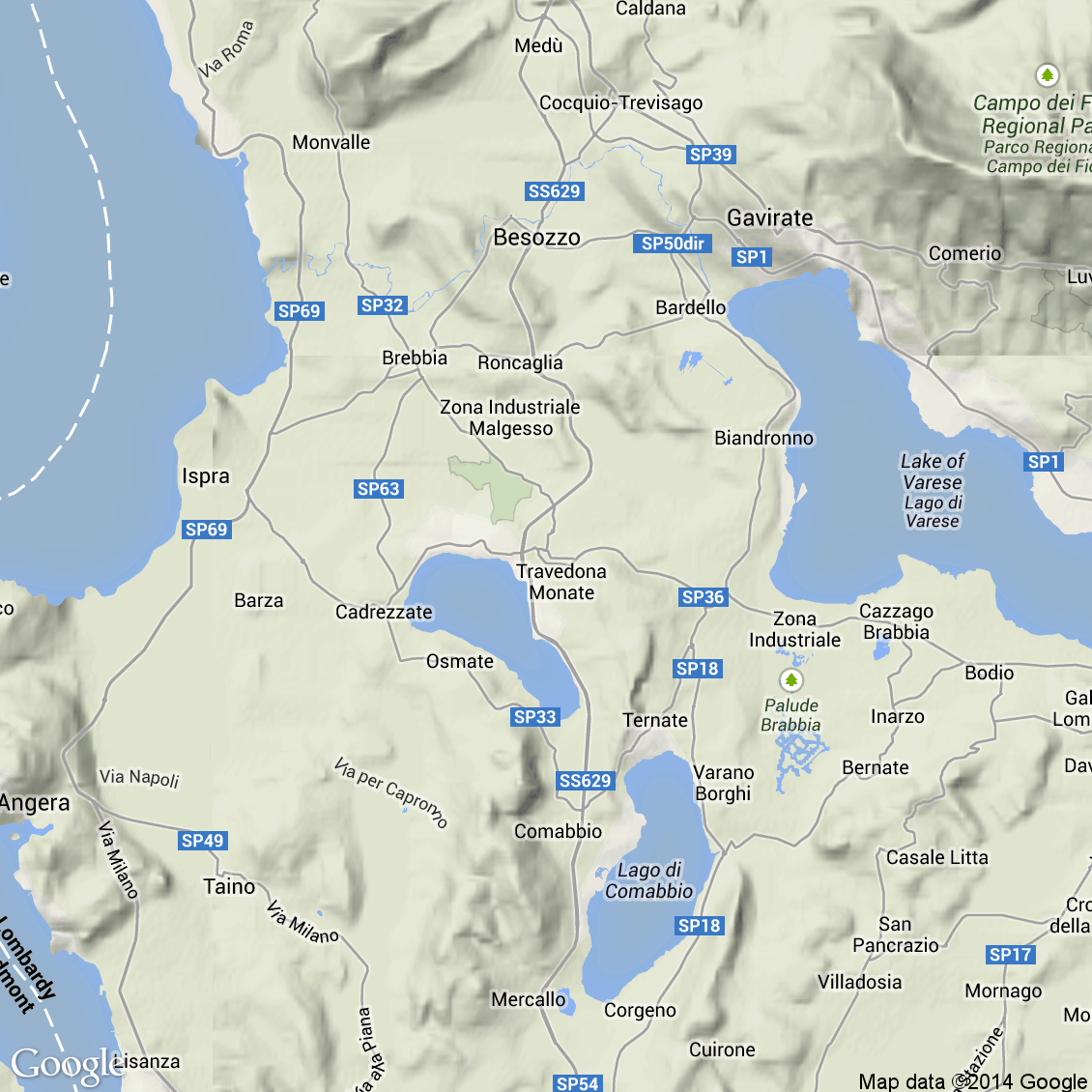 Foto dal territorio del comune di Travedona Monate media e alta risoluzione