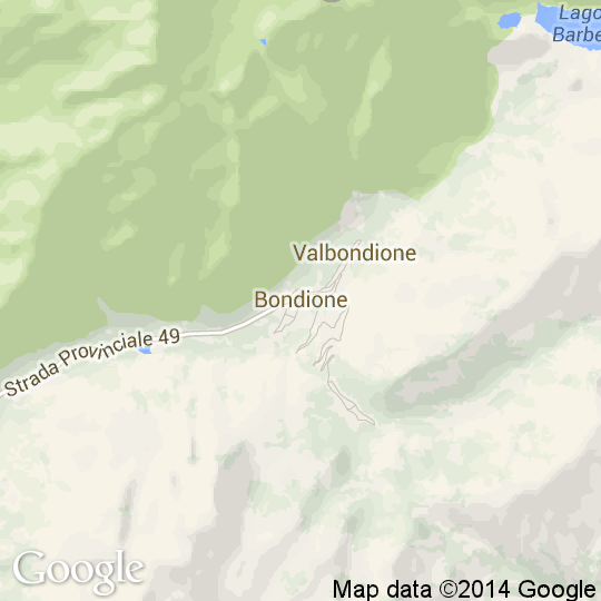 Mappa di Valbondione, Cartine Stradali e Foto Satellitari