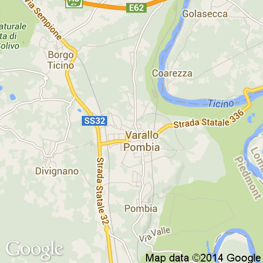 Mappa di Varallo Pombia, Cartine Stradali e Foto Satellitari