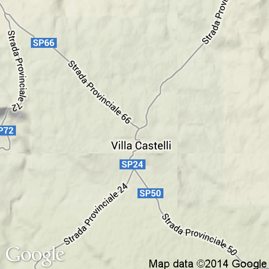 Mappa di Villa Castelli, Cartine Stradali e Foto Satellitari
